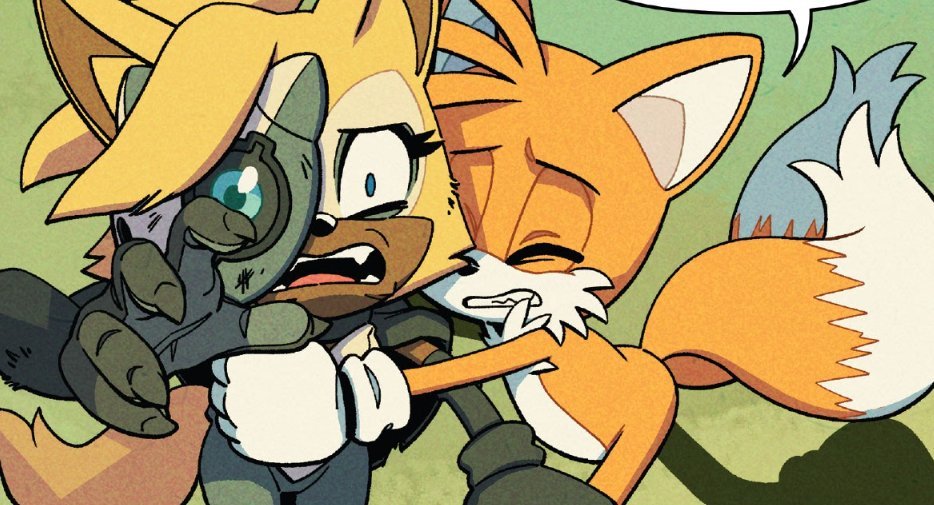 Andtails On Twitter Tails Being Best Boi Idw Sonic 54 Edition Tails Tailsthefox