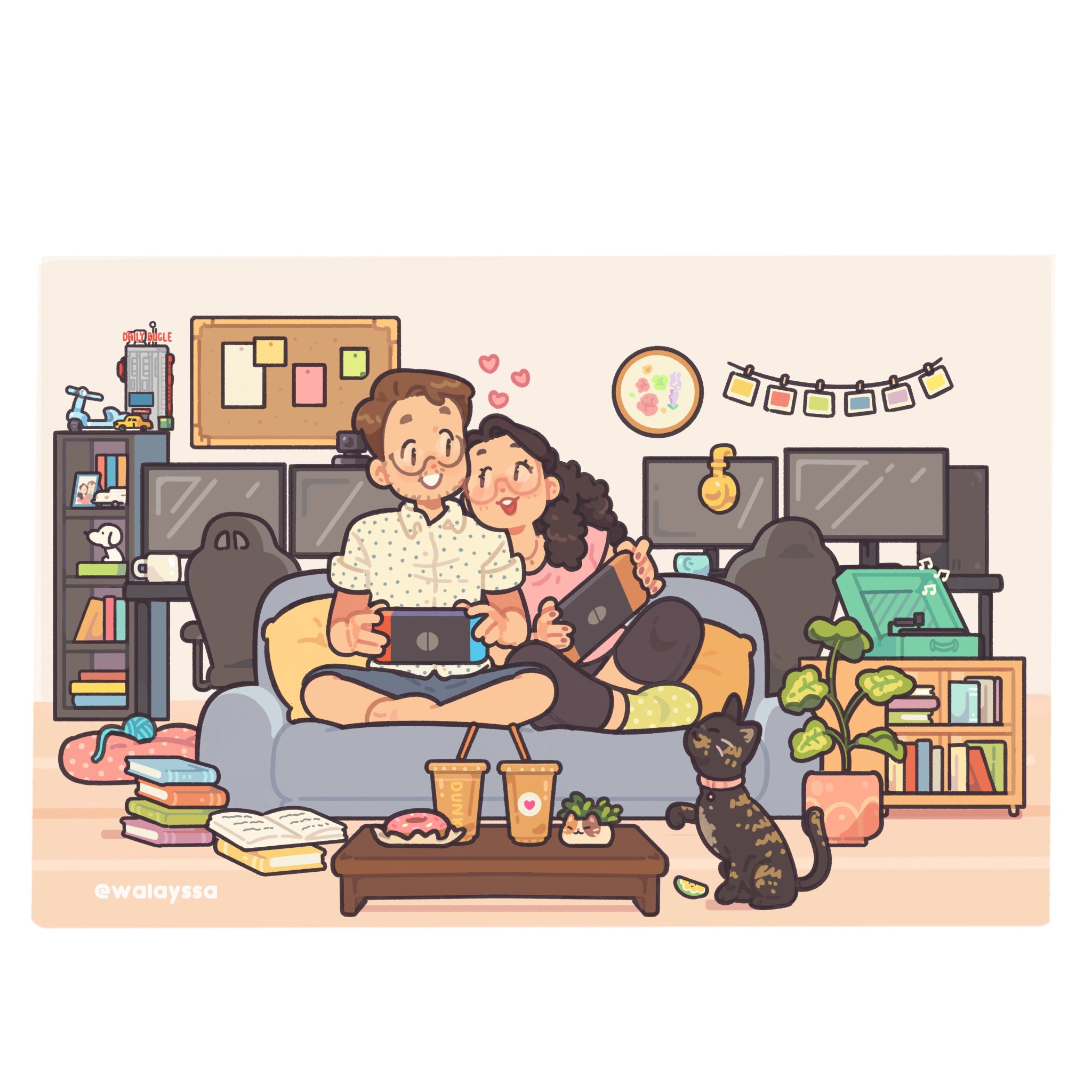 layssa 🍎 commissons closed! on Twitter: "commission! 🌼🐱 https://t.co ...