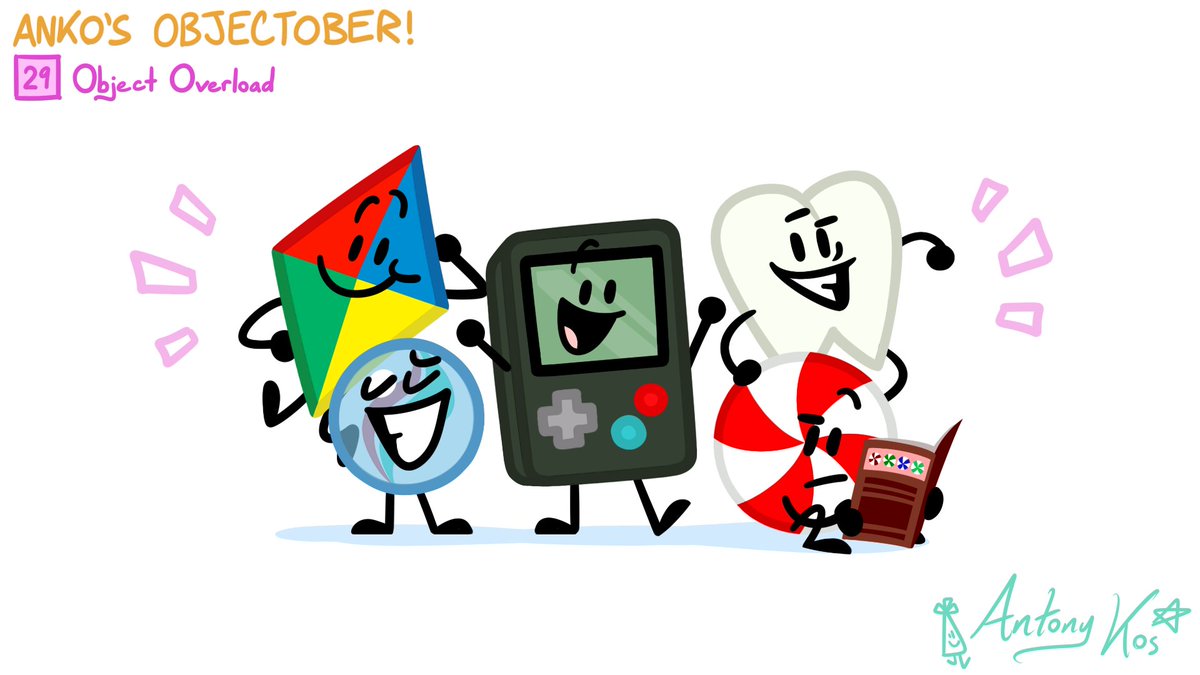 Chloe(SPOOKY MONTH) on Twitter: "RT @antony_kos: #objectober2022 DAY 29! You chose #6, which is ...