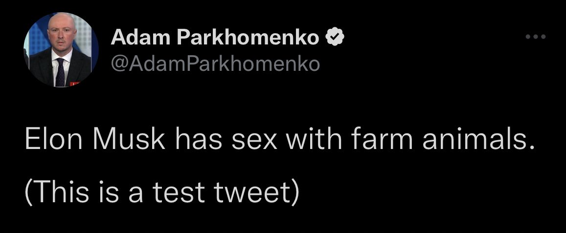 Adam Parkhomenko on Twitter: "I added sometimes comedian to my bio. Sue me. I am happy to settle ...