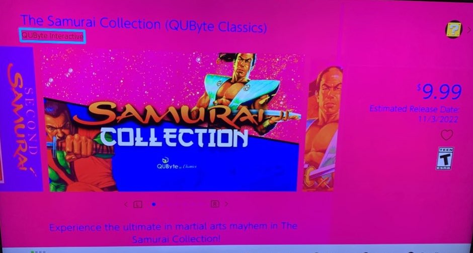 せいば on Twitter: "米国アカウントのSwitchストアーでプレオーダー調べてたらSFC「ファーストサムライ」「セカンドサムライ」の「THE SAMURAI COLLECTION ...