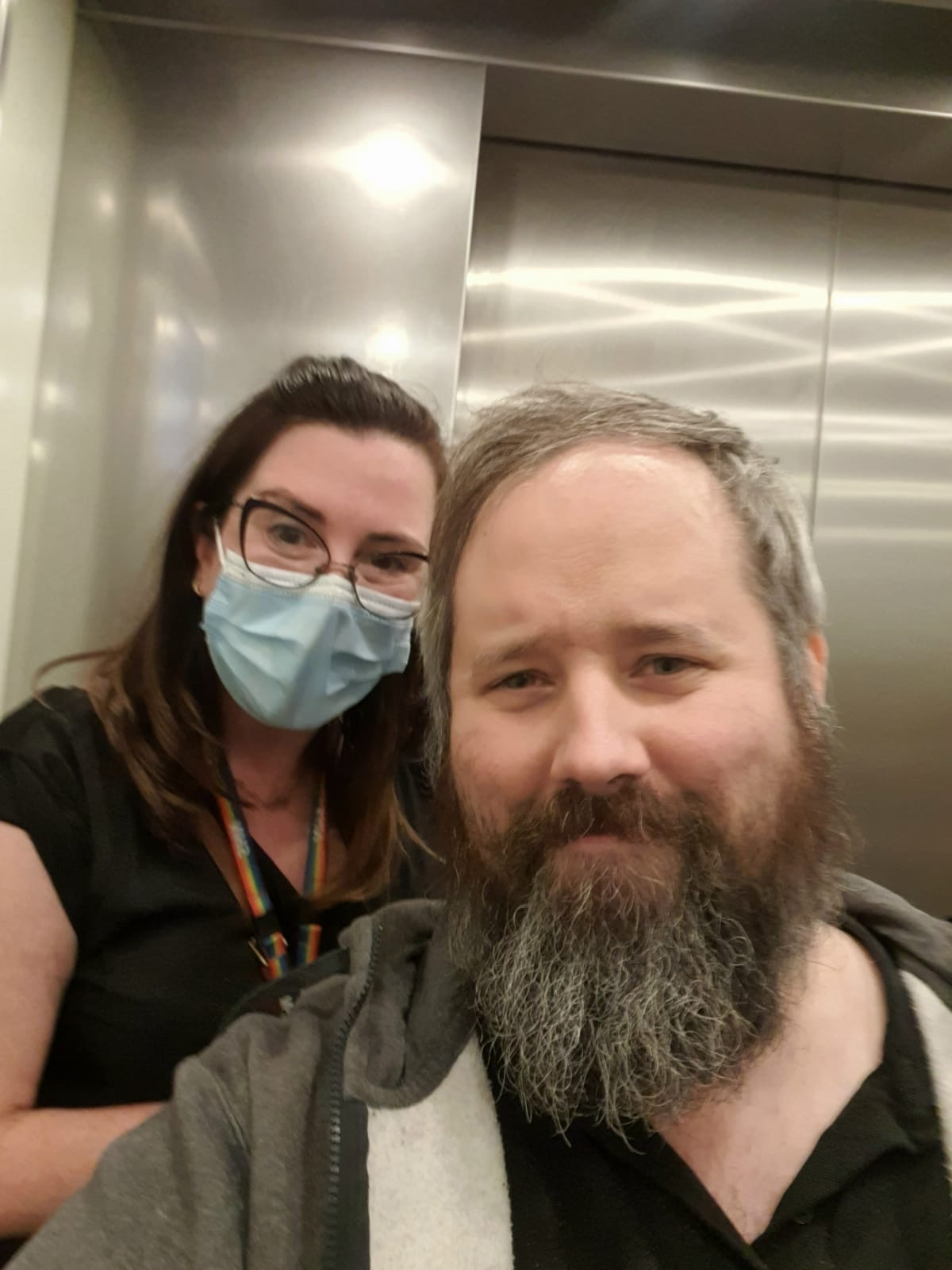 Lars Sivertsen on Twitter: "As soon as I'm safe to be discharged, Polly wheels me out of there ...