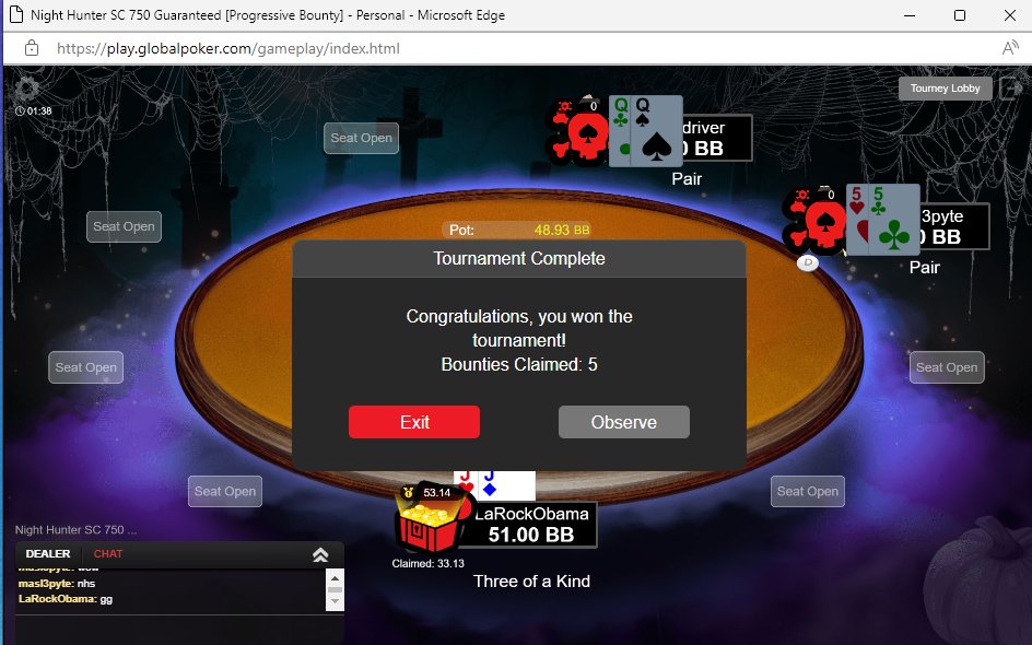 Marc Larocque on Twitter: "Lil' suckout on the 3-way all-in for the shippy on @official_glp 🫣 ...