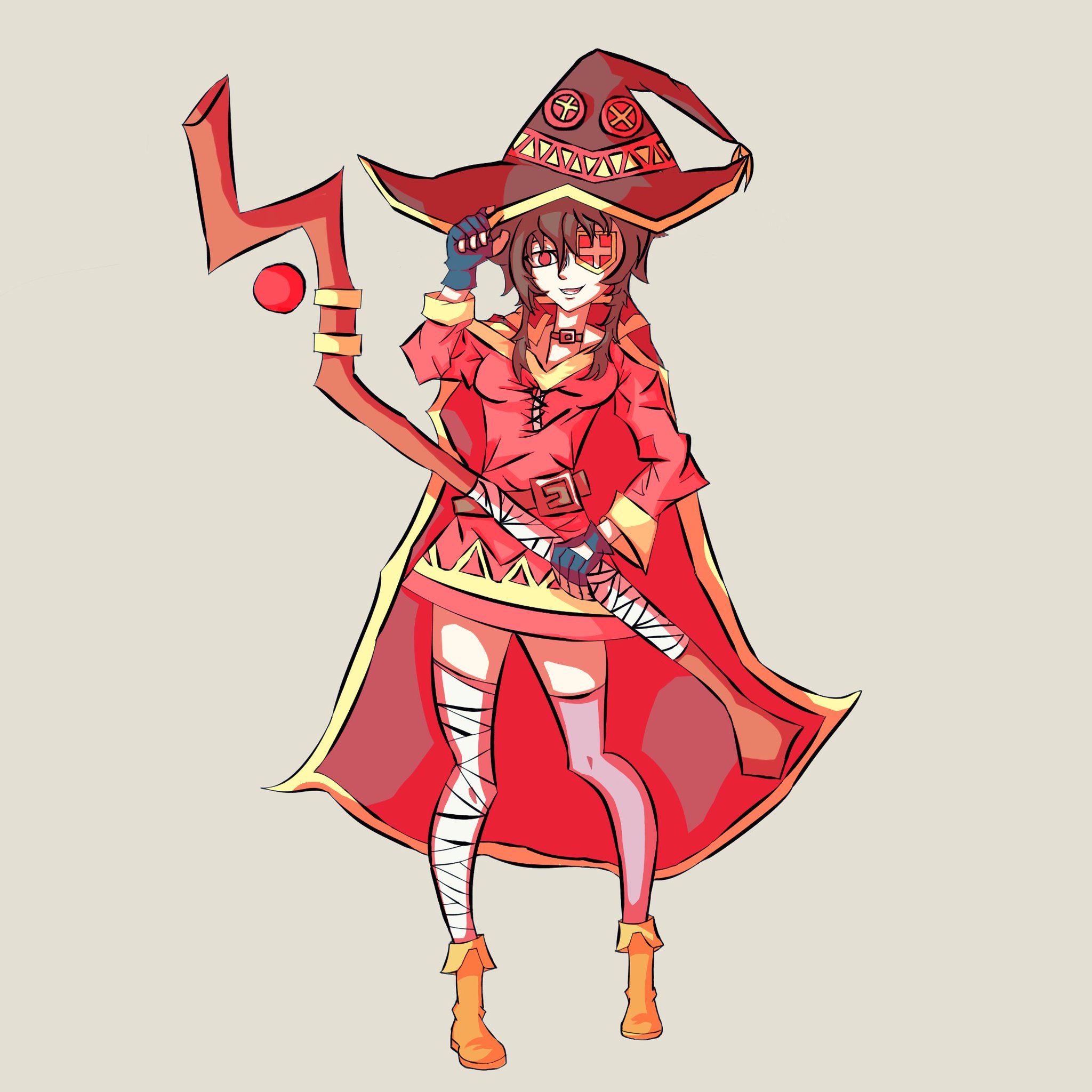 Reaperxeyesvtuber On Twitter Finally Finished Drawing Megumin Anime Megumin Konosuba