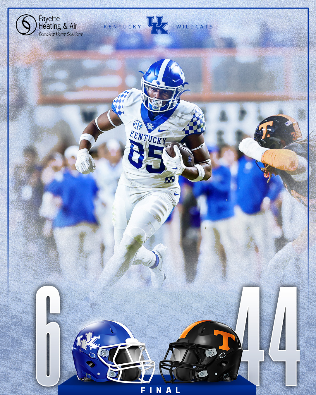 Kentucky Wildcats Football Uniforms