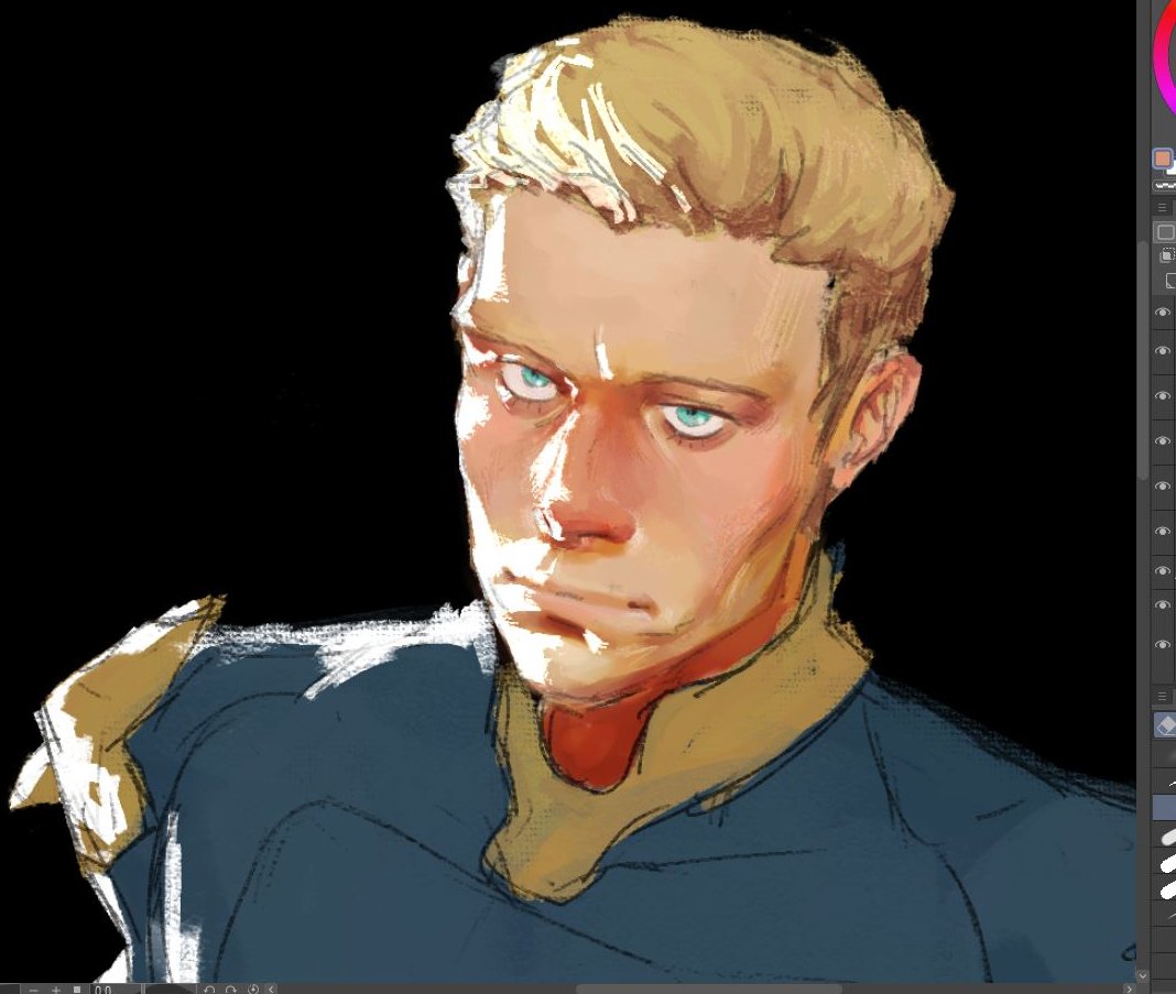 「now dont look at me like that homelander」|roleen 🎱のイラスト