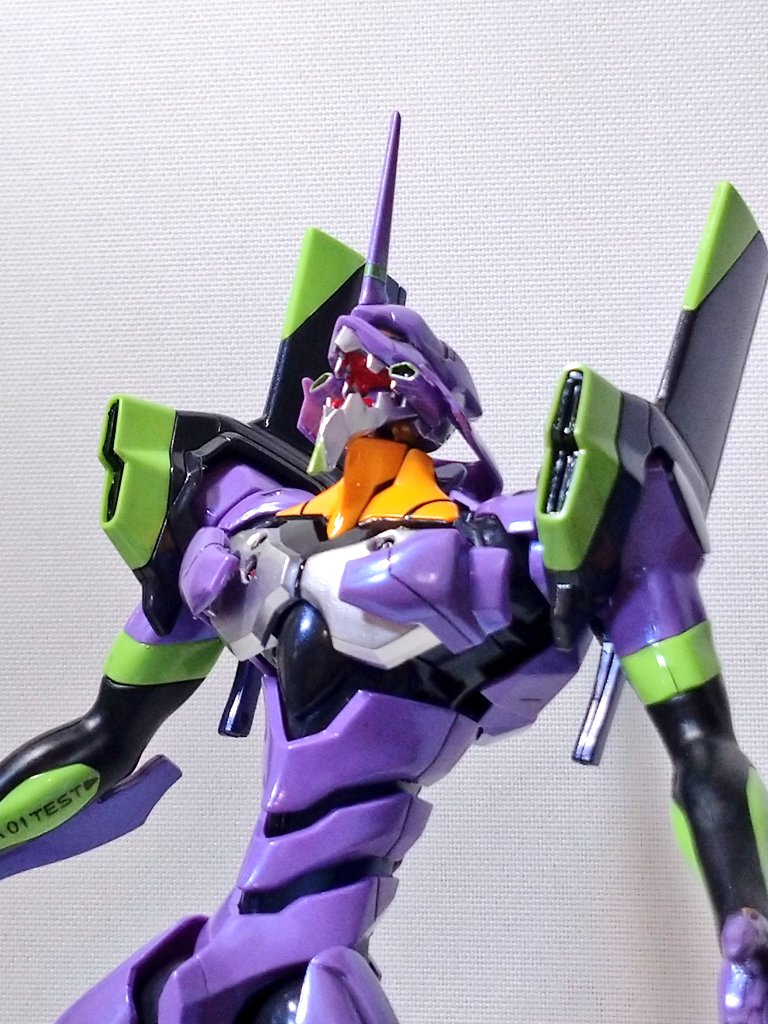 zakkizaki on Twitter: "「LMHG エヴァンゲリオン初号機」 TV版の初号機が欲しいと思って輸送台仕様の本体を十何年ぶりに作りました。 部分塗装+クリスタルカラーの ...