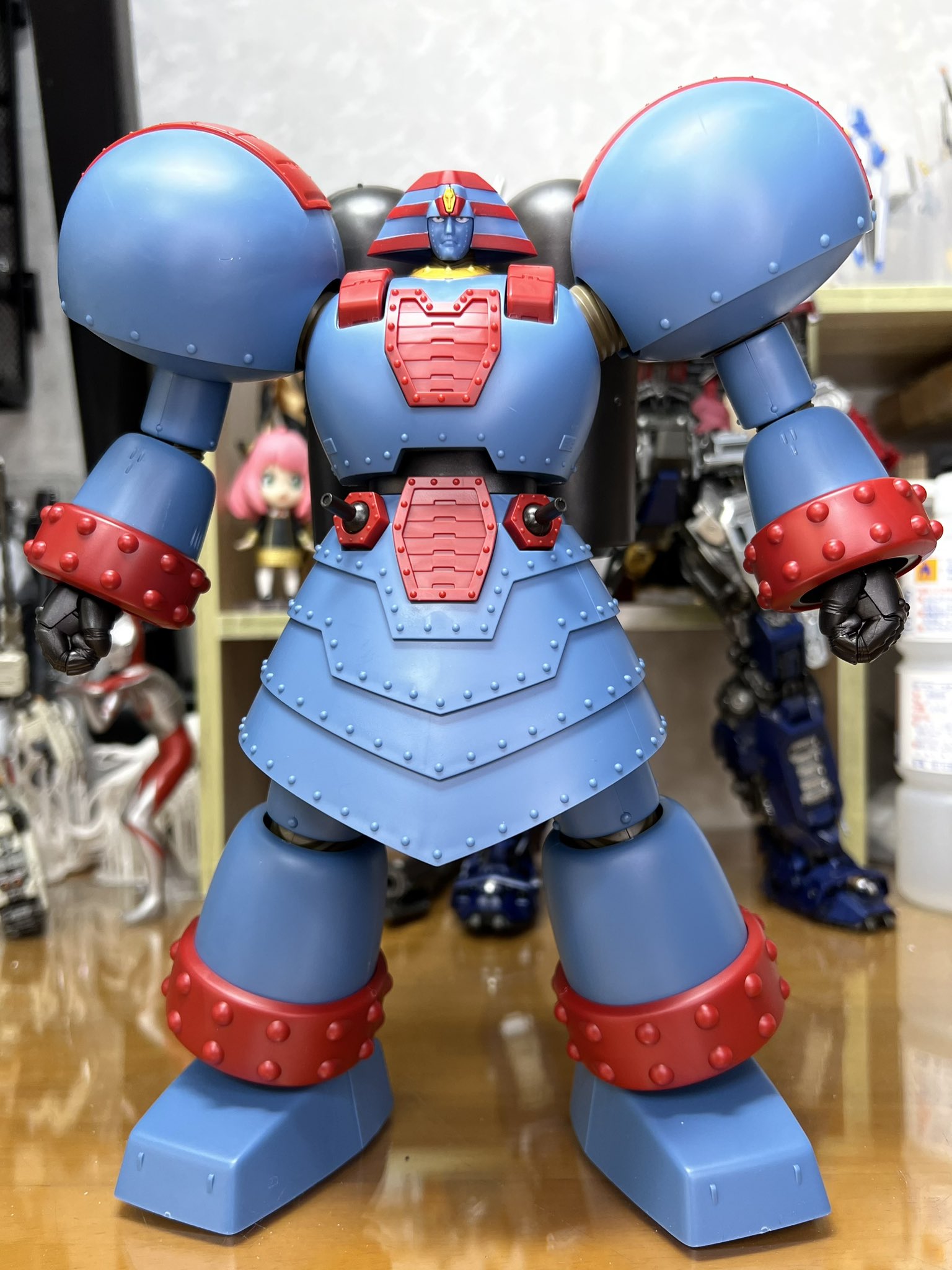 智恵理 on Twitter: "MODEROIDジャイアントロボを組んだ。 大きくて良いね！╭( ･ㅂ･)و ̑̑ ｸﾞｯ !＂ https://t.co/kDPURyxmdl" / Twitter