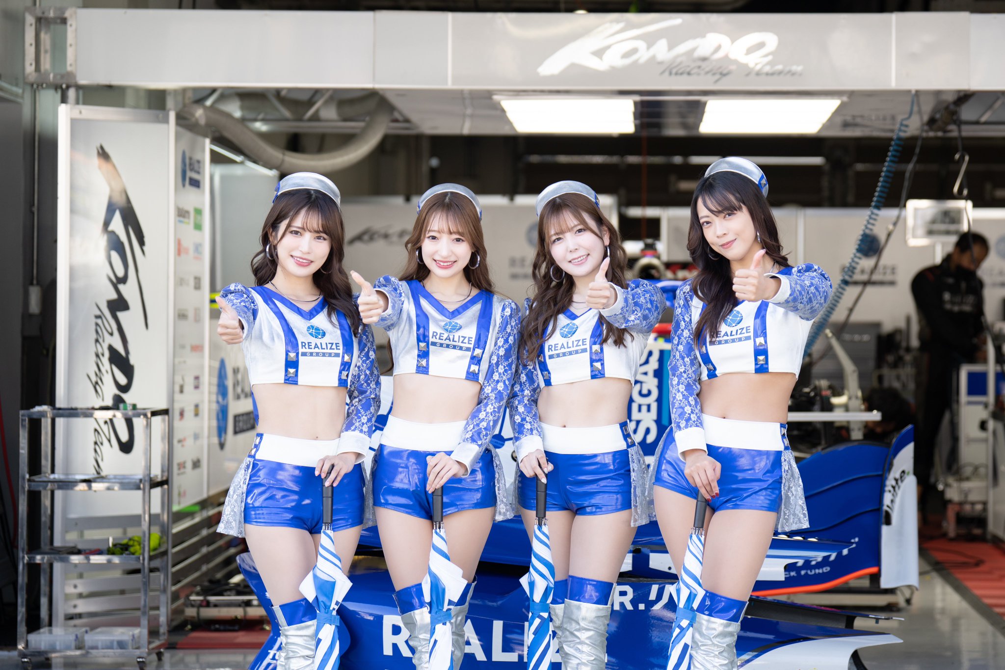 shun on Twitter: "20221030 SUPERFORMULA Rd.10 SUZUKA 2022リアライズガールズ #織田真実那 さん(@mamihamu7) #原あゆみ ...