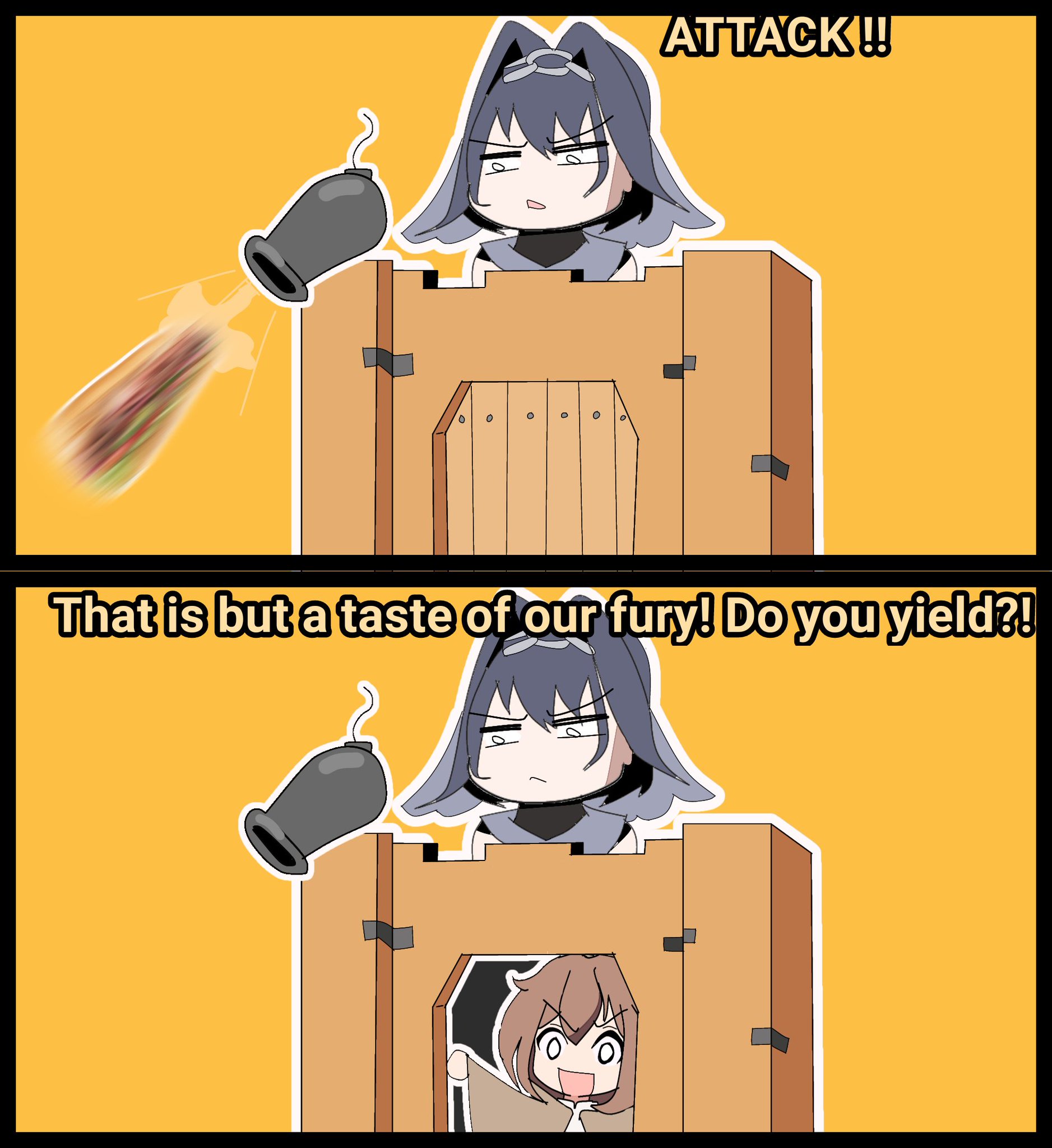 Forbidden Bread🍞 on Twitter: "Kronmei Fortress #kronillust #drawMEI #kronmei https://t.co ...