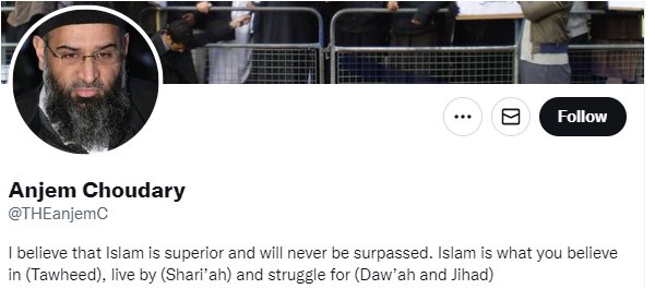 Active Patriot On Twitter Hate Preacher Anjem Choudary Is Back On