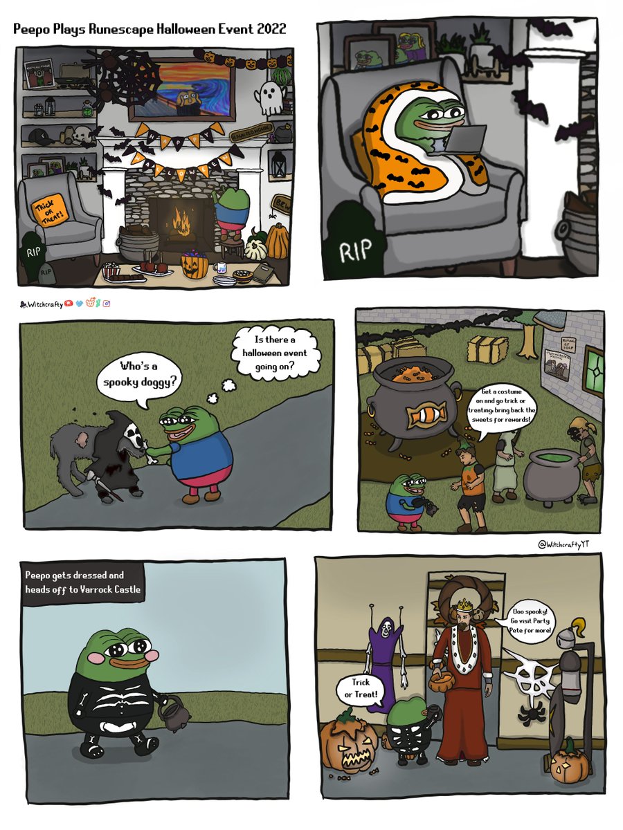 Witchy🌿 on Twitter: "Happy Halloween! I made a short peepo runescape ...