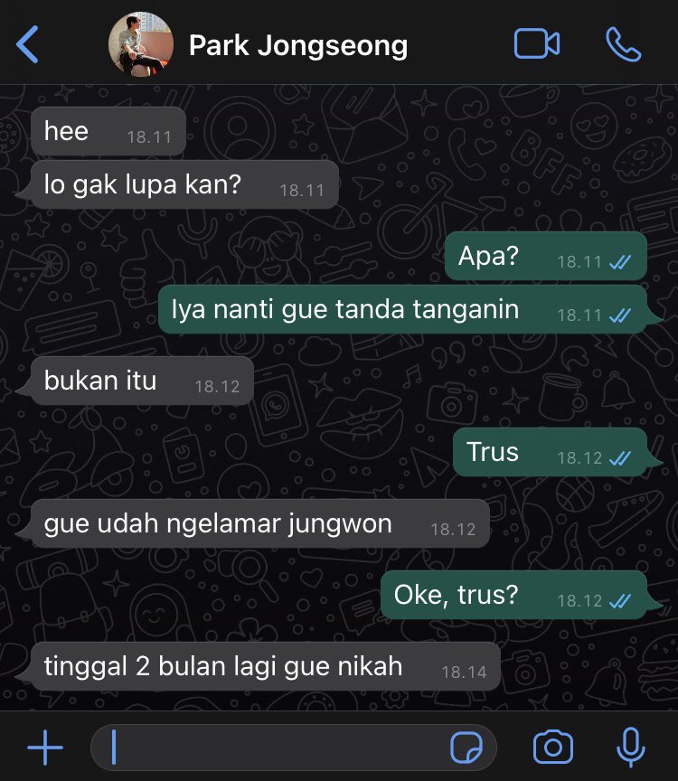 mai on Twitter: "110. sebuah permintaan"