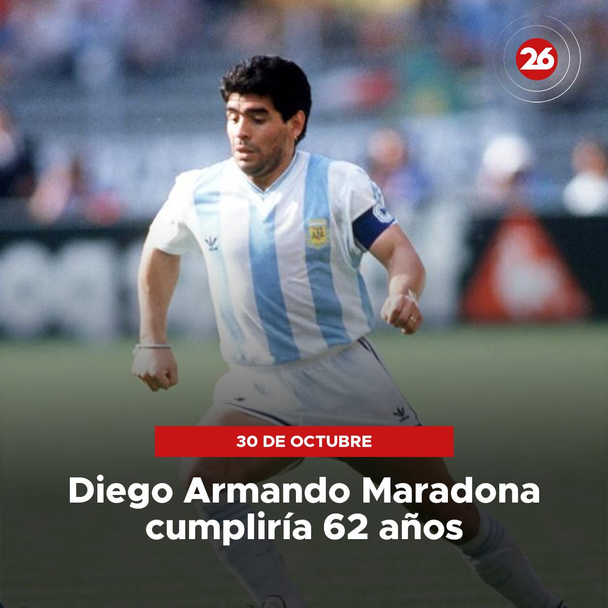 ⚽ CumpleaÑos De Maradona ⚽ 👉 El Mundo Recuerda El Que Sería El 62