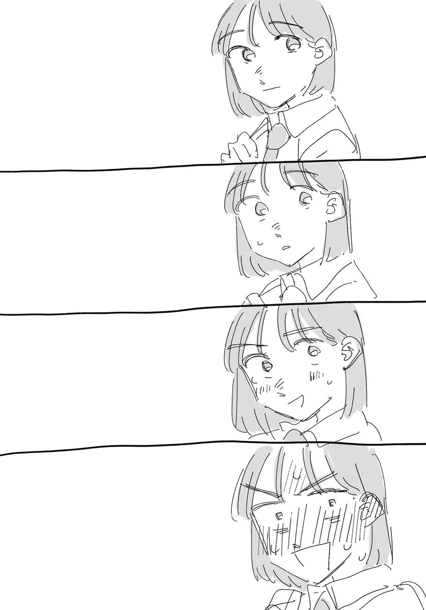 「好きな女から告白された女 創作百合 」友藤みるの漫画