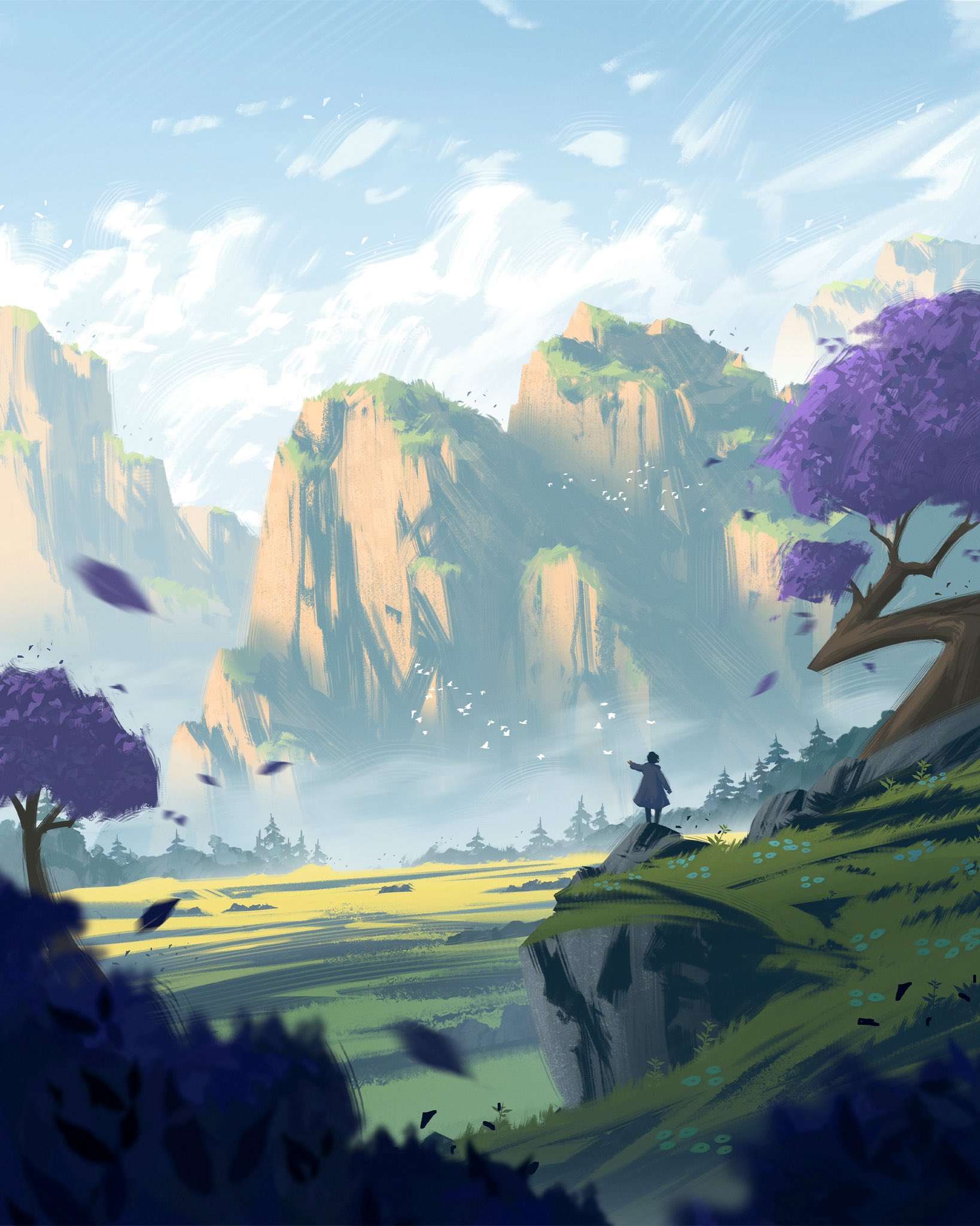 Photoshop Landscape Painting Tutorial