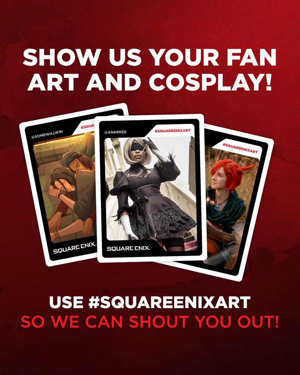 Square Enix fans have been showing their love through art for decades ...