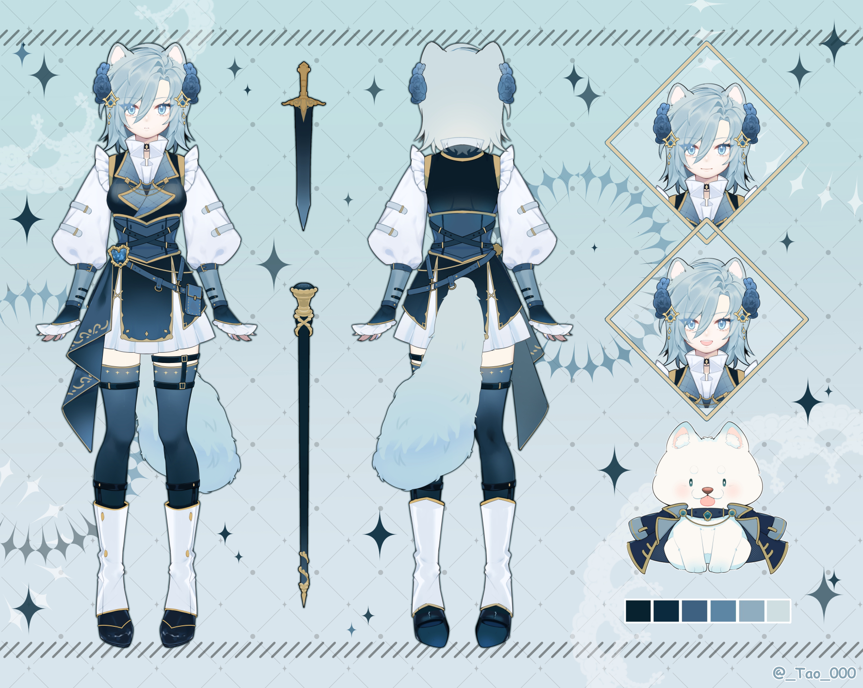 🦊 Tao 🦊CMS Open~ on Twitter: "Open some slots for Refsheet/design commission. -For more cms info ...