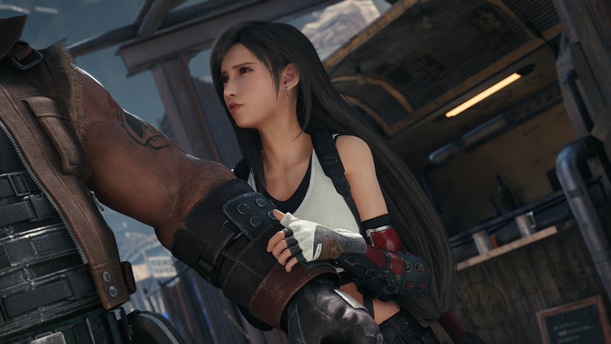 Tifa♥ Waifu🍵 On Twitter Im Still Amazed At The Size Of Barrets Hand Compared To Tifa Tifa