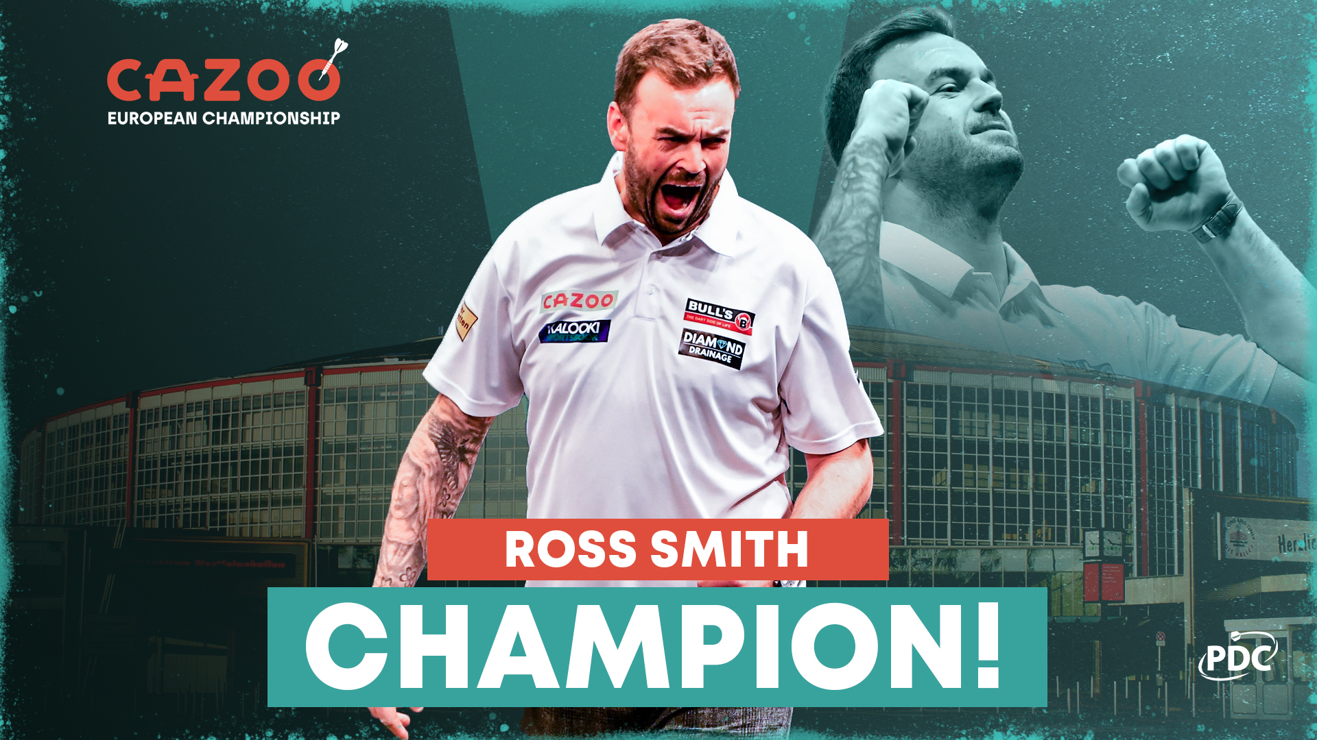 PDC Darts on Twitter: "ROSS SMITH IS THE CHAMPION 🏆 Absolutely incredible scenes as Ross Smith ...
