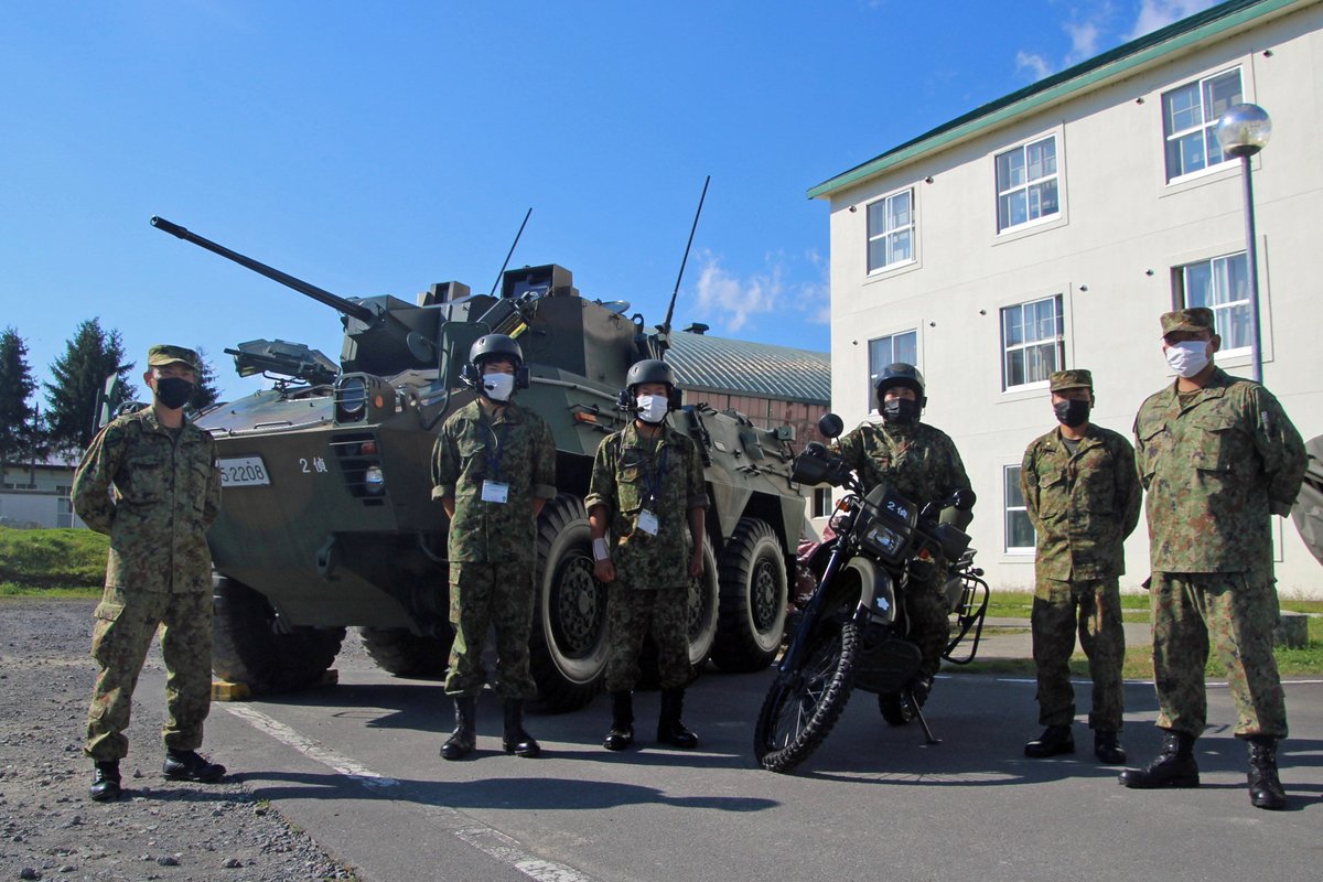 陸上自衛隊 名寄駐屯地【公式】 On Twitter 名寄駐屯地 は 北海道士別翔雲高等学校 の 職場体験学習 に協力しました。 第2偵察隊 による87式偵察警戒車やオートバイなど
