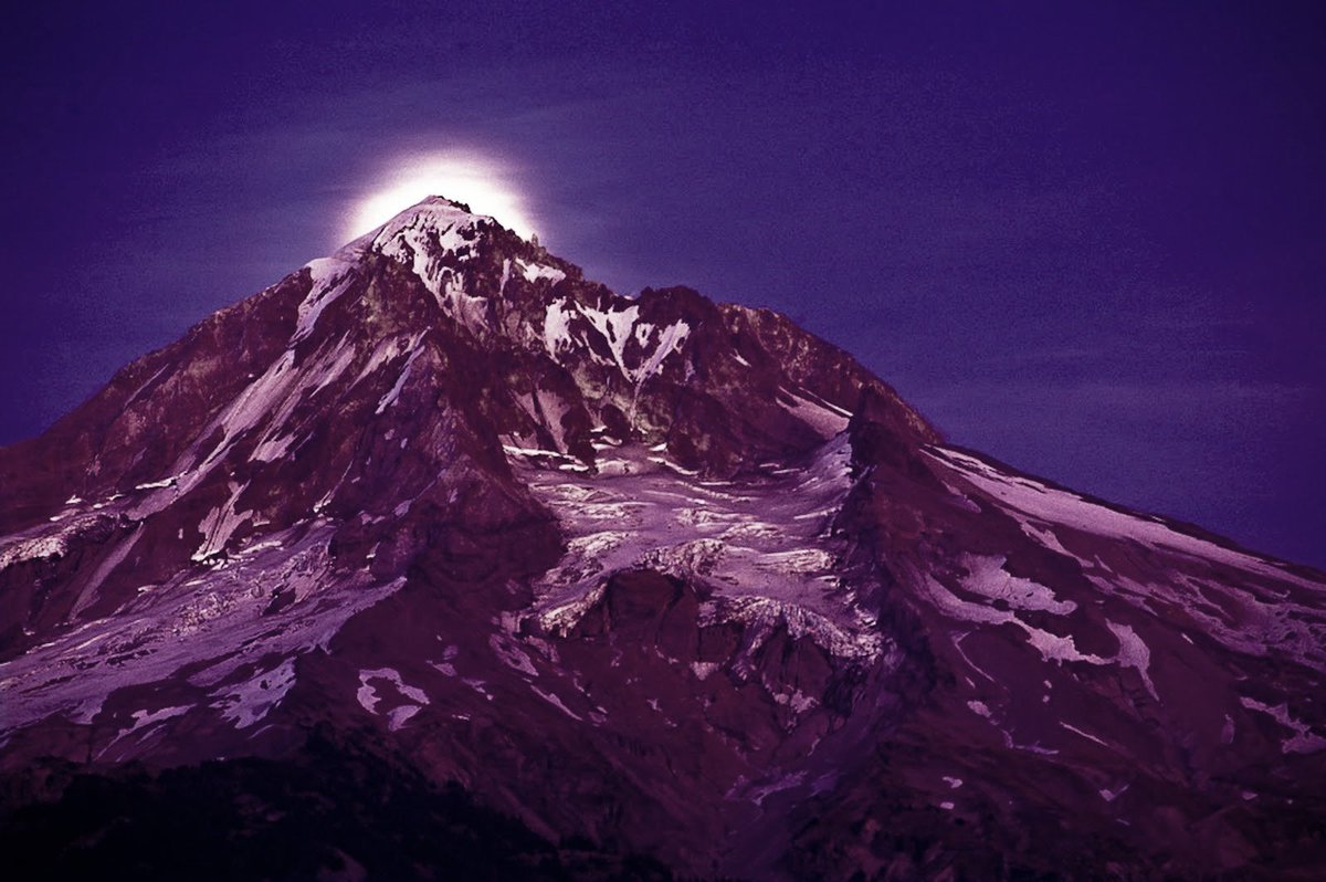 Forest Service NW on Twitter: "“There stood Mt. Hood in all the glory of the alpenglow looming ...