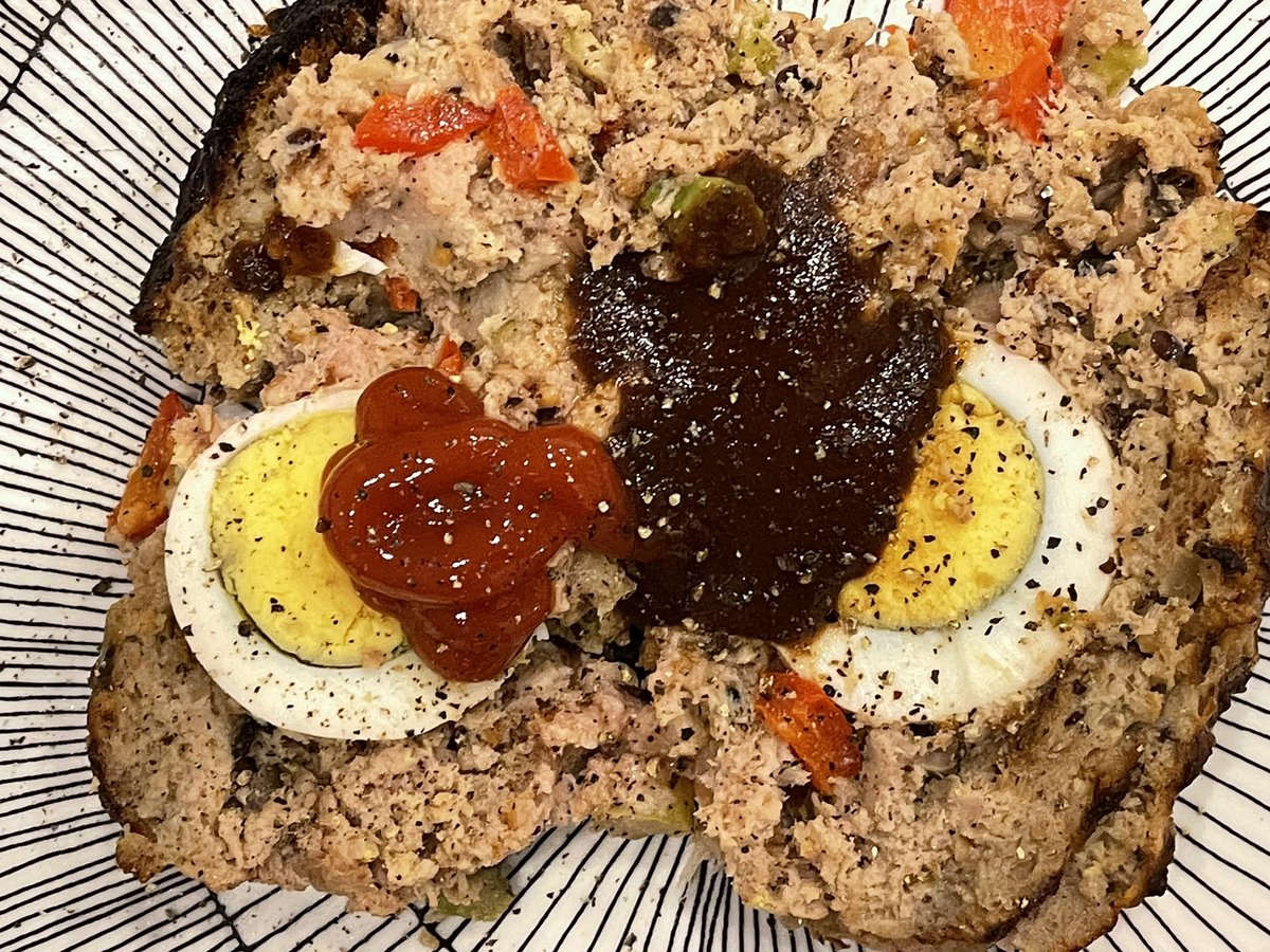 Senri Oe on Twitter: "大江屋まかないメシ#79「ミートローフ」 Meatloaf! https://note.com/senrigarden/n ...