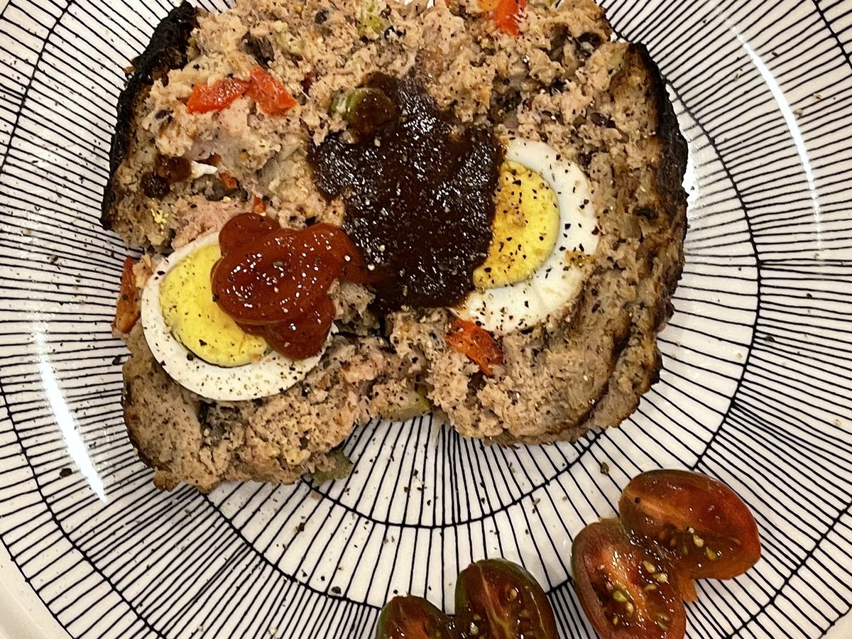 Senri Oe on Twitter: "大江屋まかないメシ#79「ミートローフ」 Meatloaf! https://note.com/senrigarden/n ...