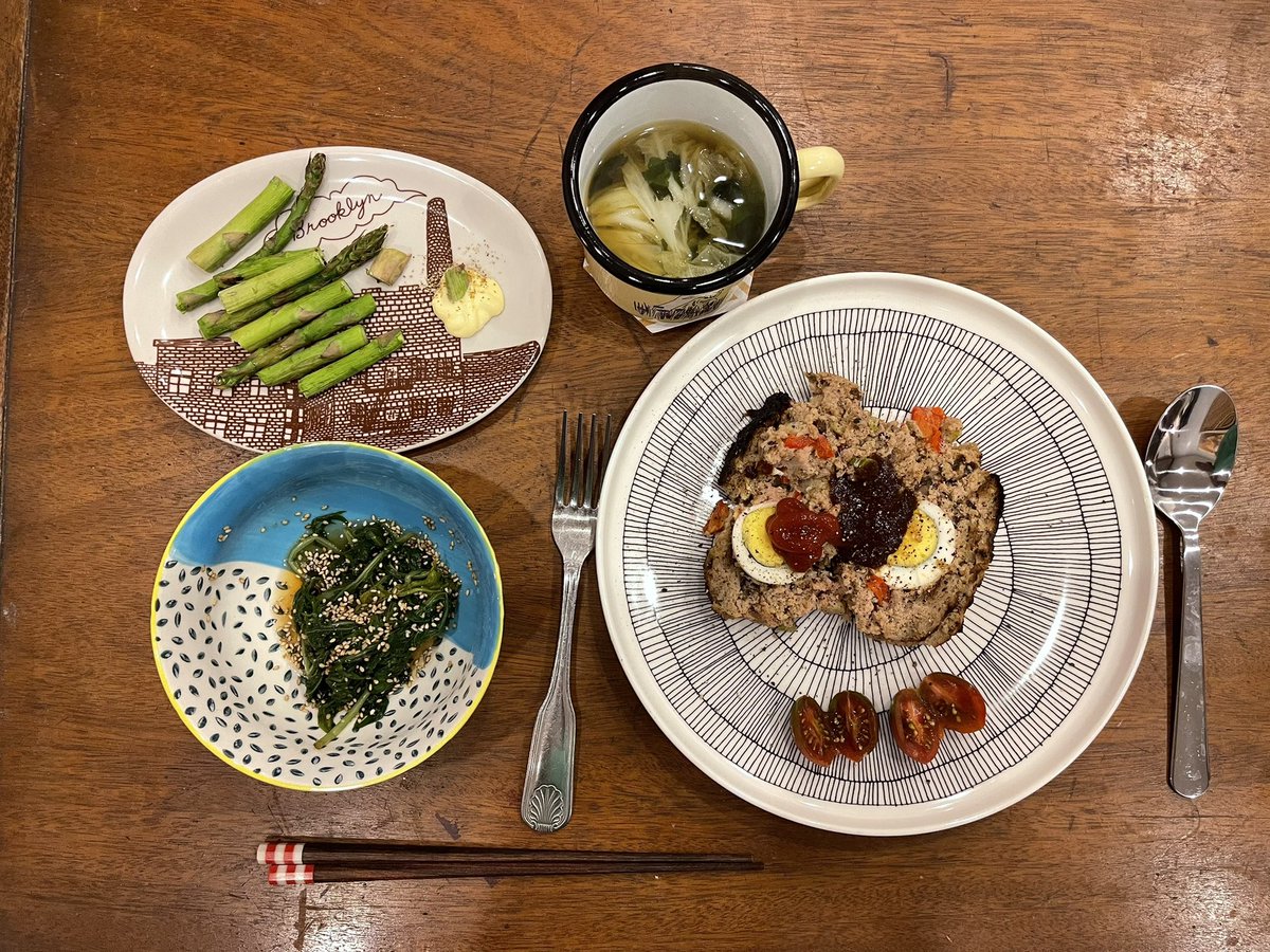 Senri Oe on Twitter: "大江屋まかないメシ#79「ミートローフ」 Meatloaf! https://note.com/senrigarden/n ...