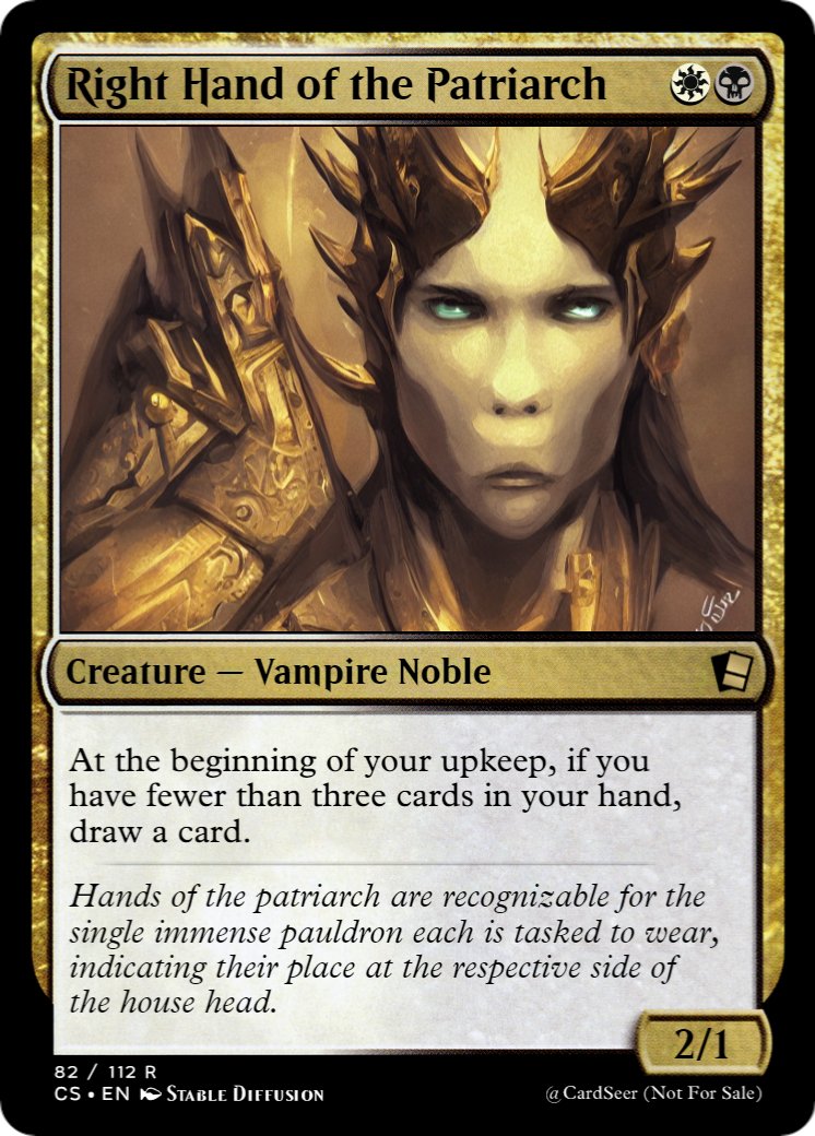 Right Hand of the Patriarch : r/custommagic