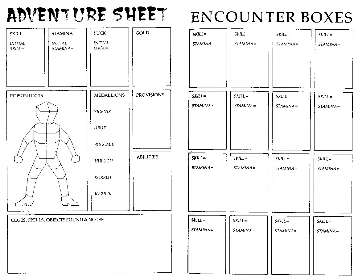 Fighting Fantasy Museum of Art on Twitter: "Daggers of Darkness ...