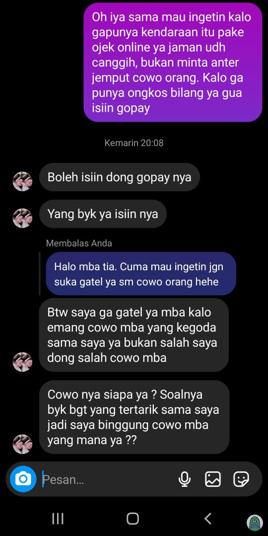 OPEN DM ㅡ Tanyarl 💚 on Twitter: "💚 bantuin gua labrak ni cewe gatau diri dong. Cowo gua sering ...