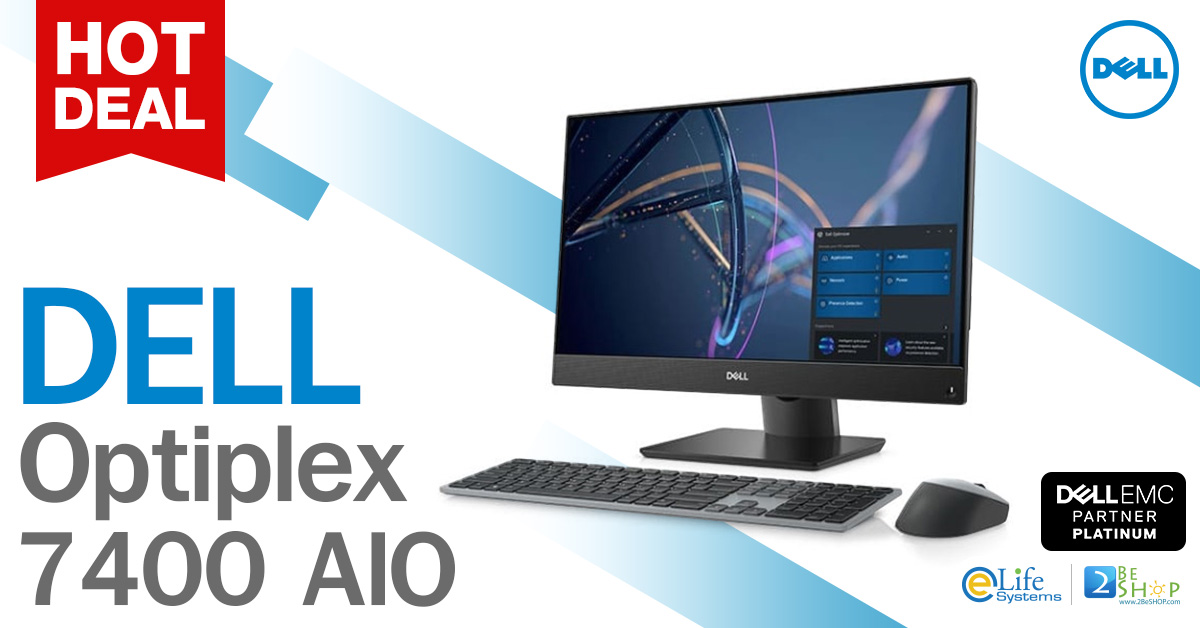 2BESHOP.COM (ทูบีชอป ดอท คอม) on Twitter: "🏆🔥AIO ตัวท๊อปจาก DELL Optiplex 7400 มาพร้อม Chipset ...