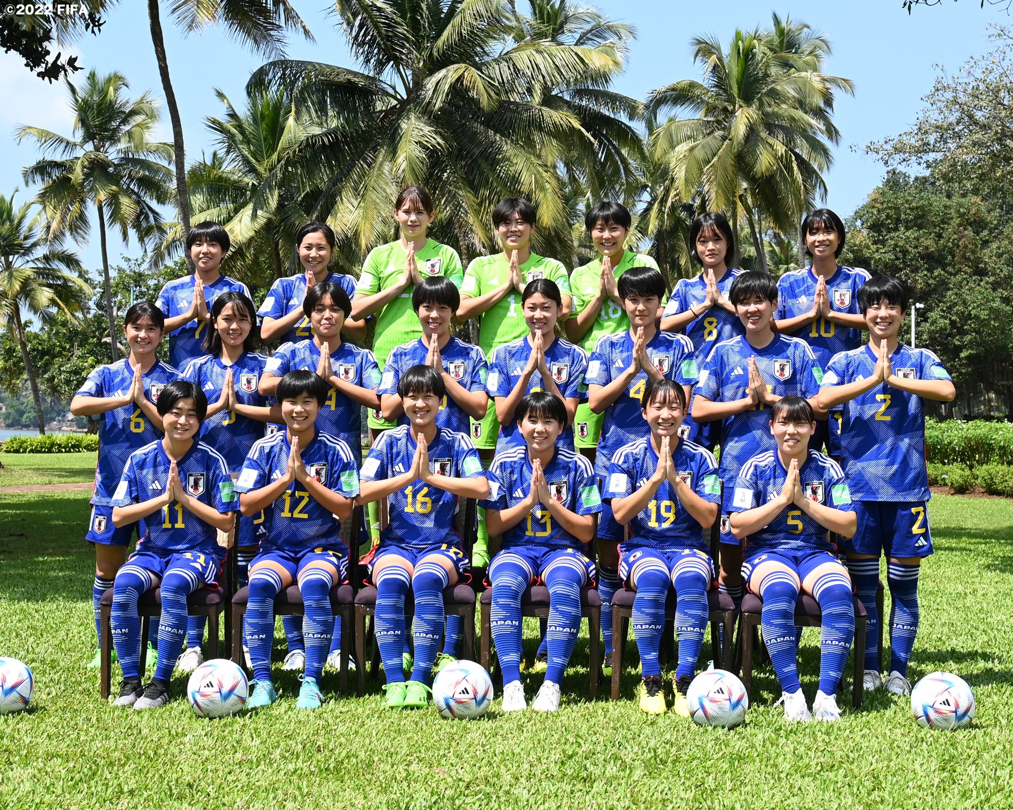 JFAなでしこサッカー on Twitter: "惜しくもベスト8で敗退となったFIFA U-17女子 #ワールドカップ🏆 若きなでしこたちがピッチ内外で見せてくれた行動・姿勢が評価され ...