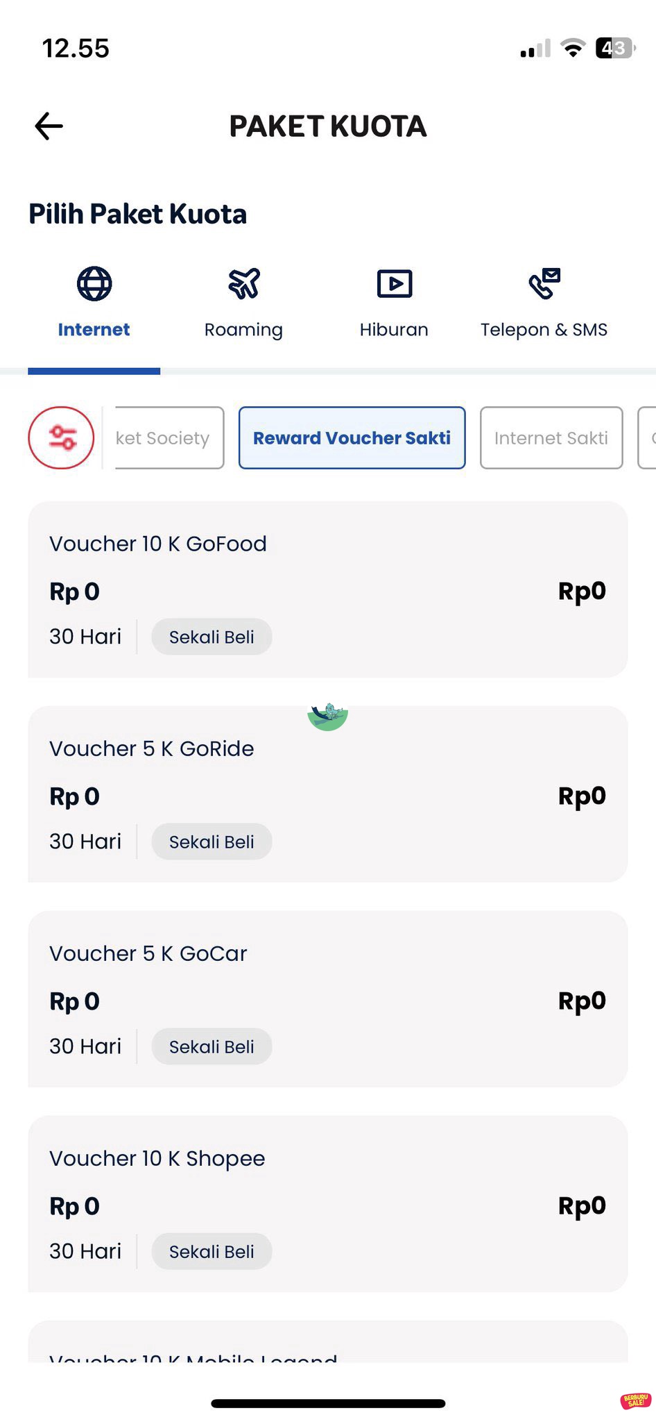 BerburuSale - Base Diskon Kukka on Twitter: "coba kalian yang habis beli paketan telkomsel cek ...