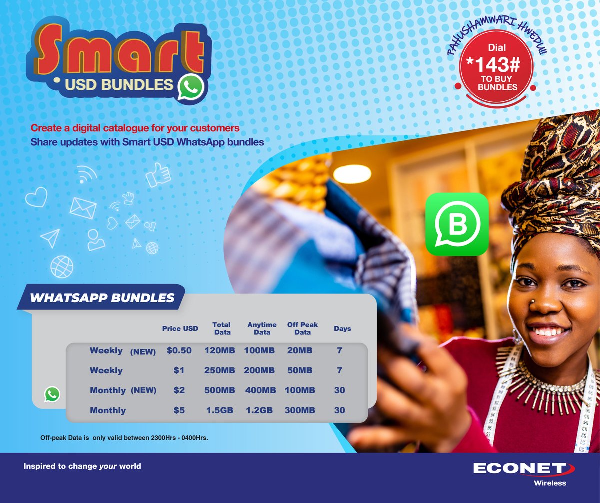 Econet Wireless On Twitter Stay Connected With Your Customers With