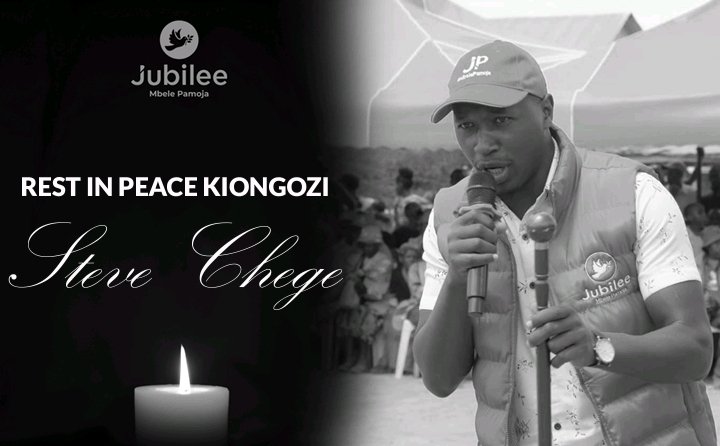 JUBILEE PARTY® on Twitter: "Rest in peace Steve Chege. https://t.co/7hMPXjvRsm" / Twitter