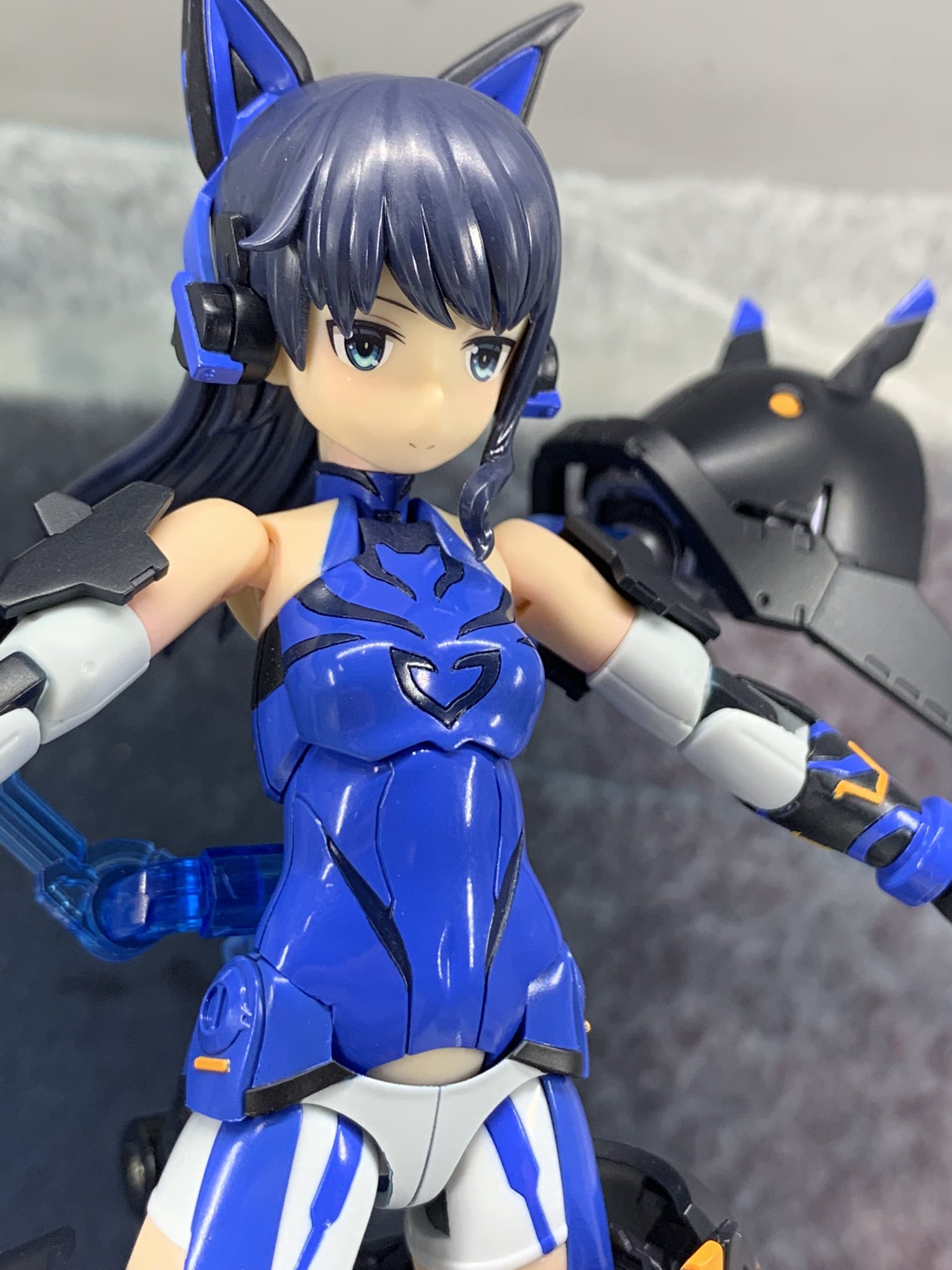 YsK on Twitter: "むっちゃん基本塗装終了(武器以外)。部分塗装、デカール、仕上げで今年は終わってしまいそうだ(武器含と言いたい) #アリスギア #メガミデバイス https ...