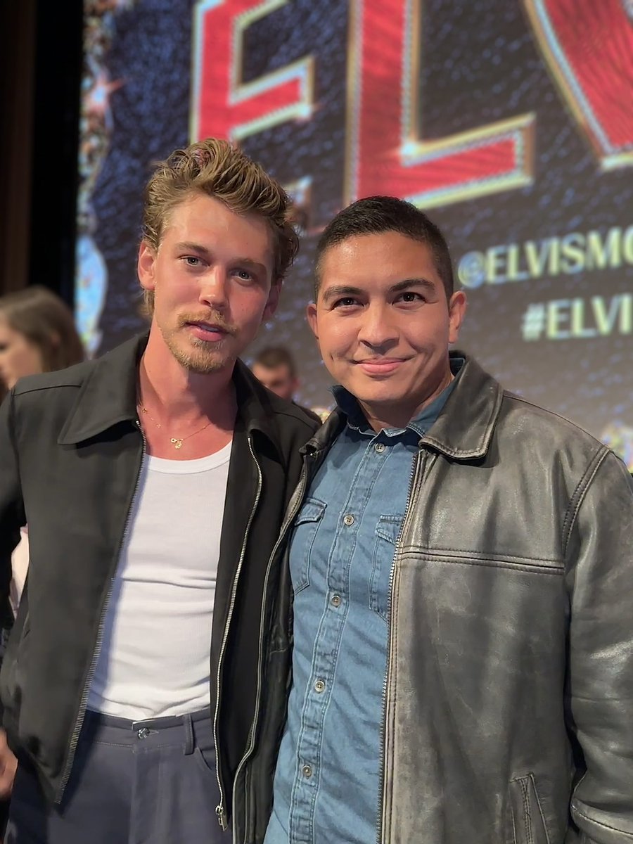 Told Austin Butler how much my father loved Elvis. When I saw the film ...