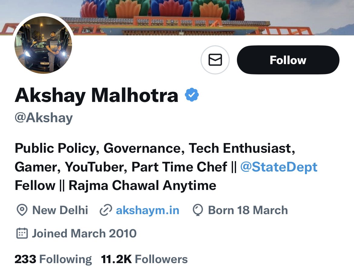 Jiraiya Sama on Twitter: "RT @vijaygajera: This is really serious Meet Akshay Malhotra He was ...