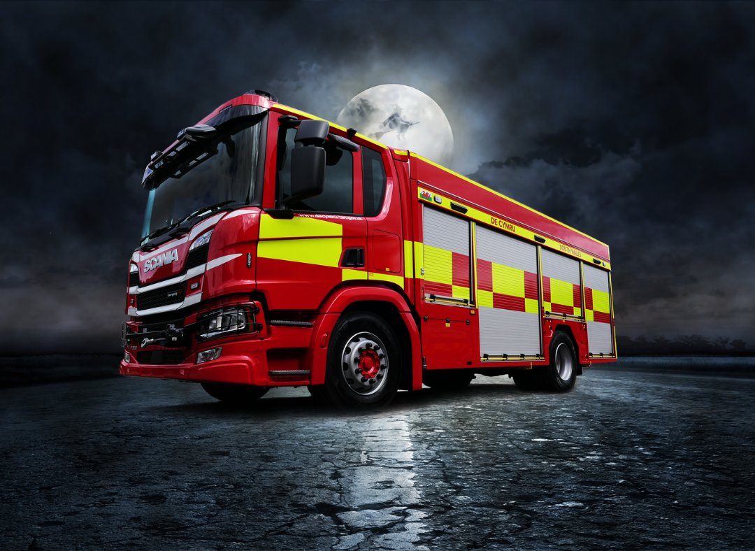 Emergency One UK Ltd on Twitter: "Getting in the Halloween spirit with the South Wales Fire and ...