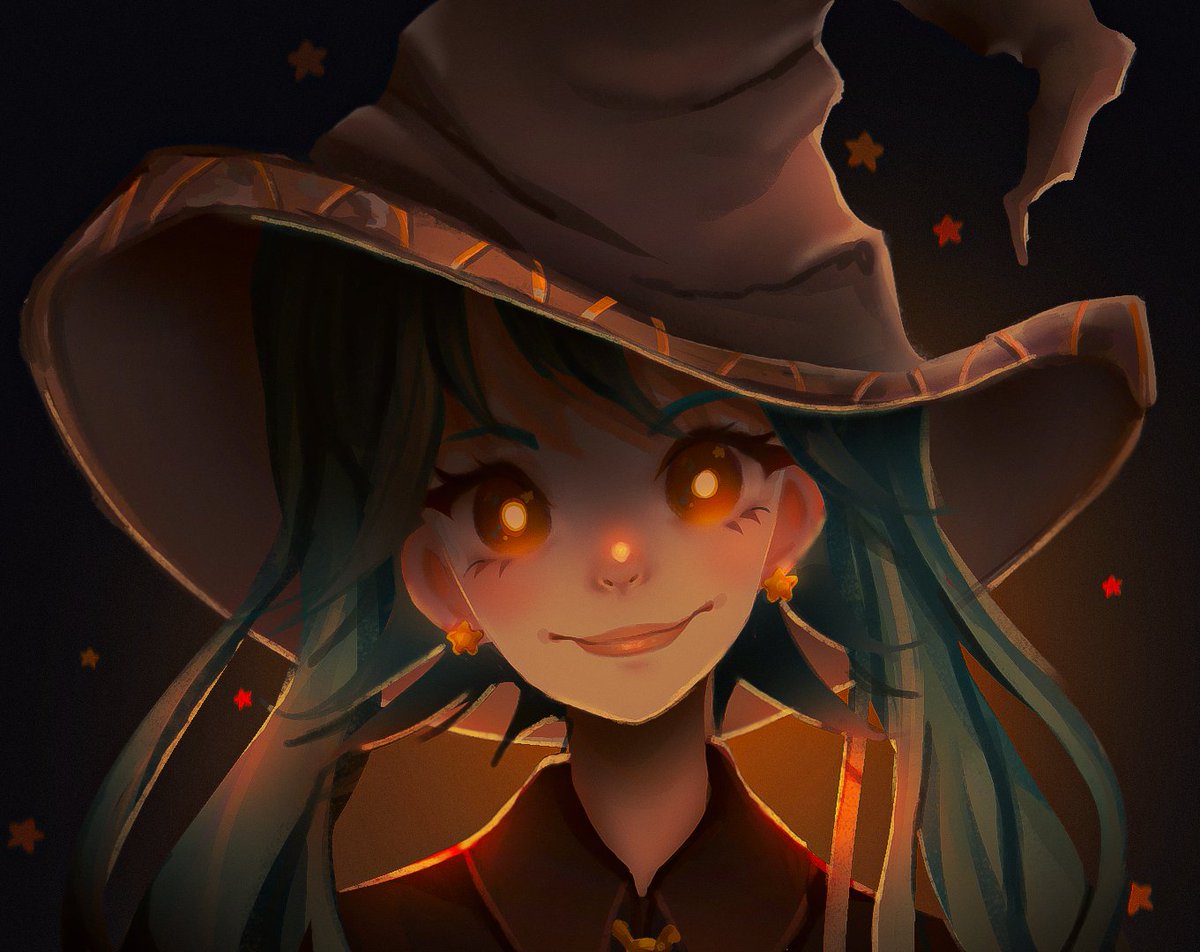 初音ミク「#初音ミク#VOCALOID #ハロウィンHappy Halloween ! 」|meekieのイラスト