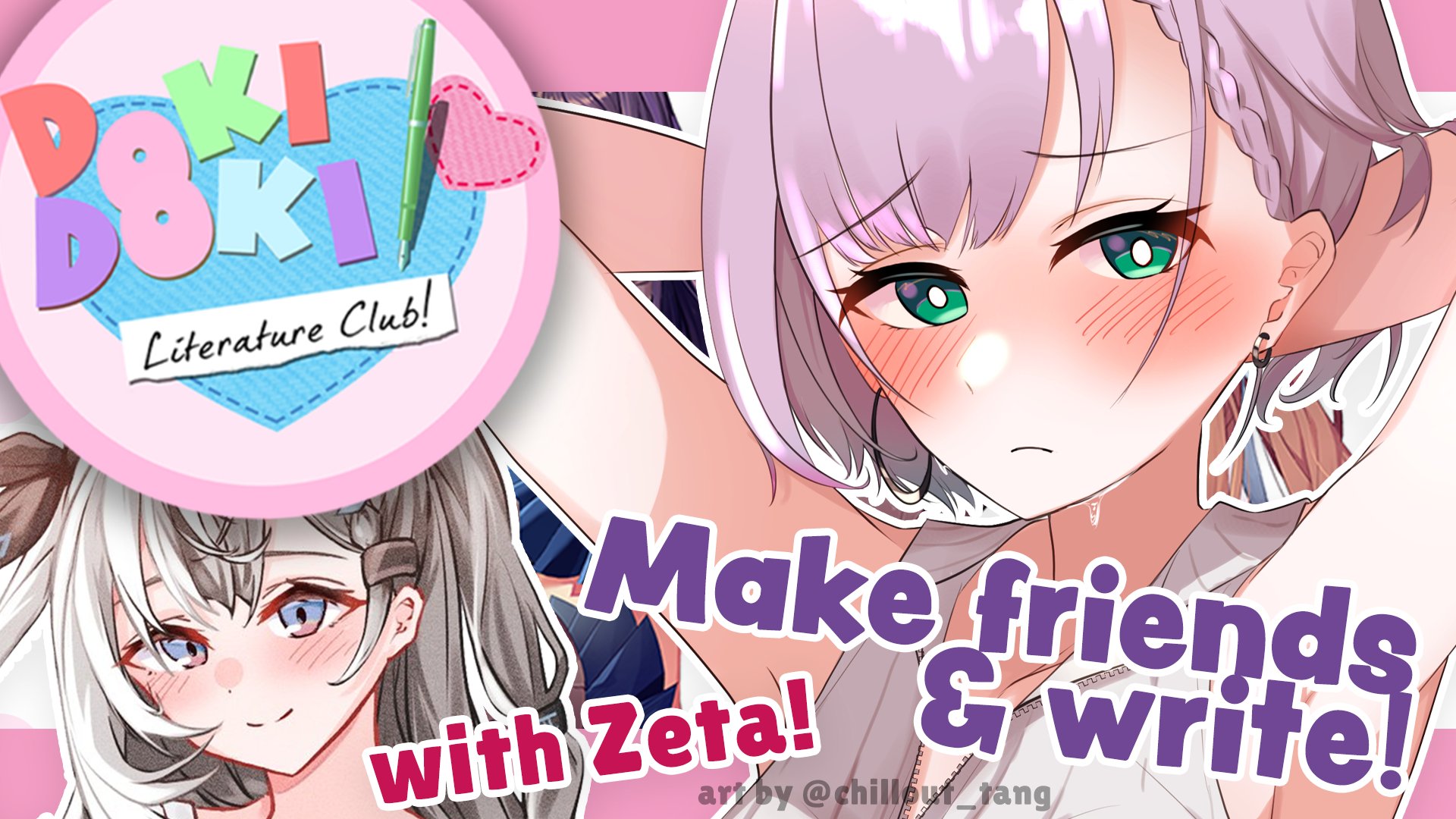 Pavolia Reine (レイネ)🦚ホロライブID@NEW DUET on Twitter: "DOKI DOKI LITERATURE CLUB #Pavolive #Pavolia ...