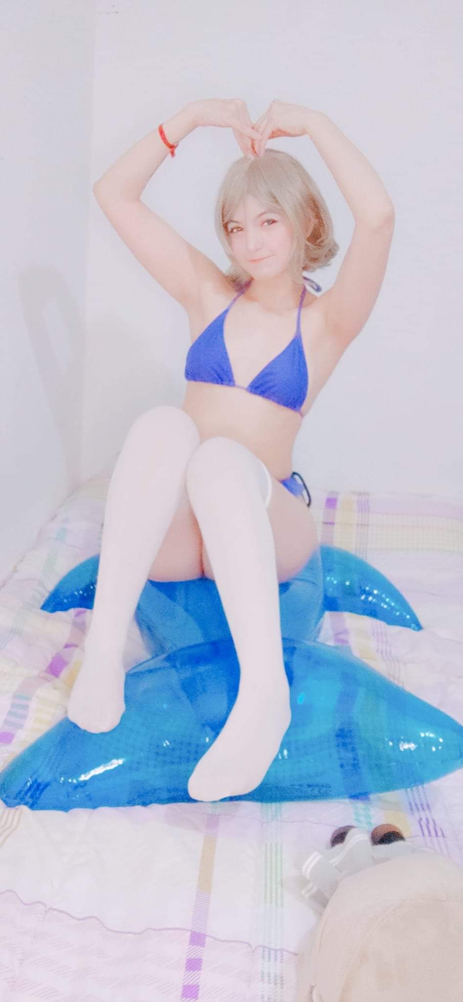 Antho-FC on Twitter: "And now I tried you-chan inspired on @Yui_44kawaii cosplay 💙💙💙 https://t ...