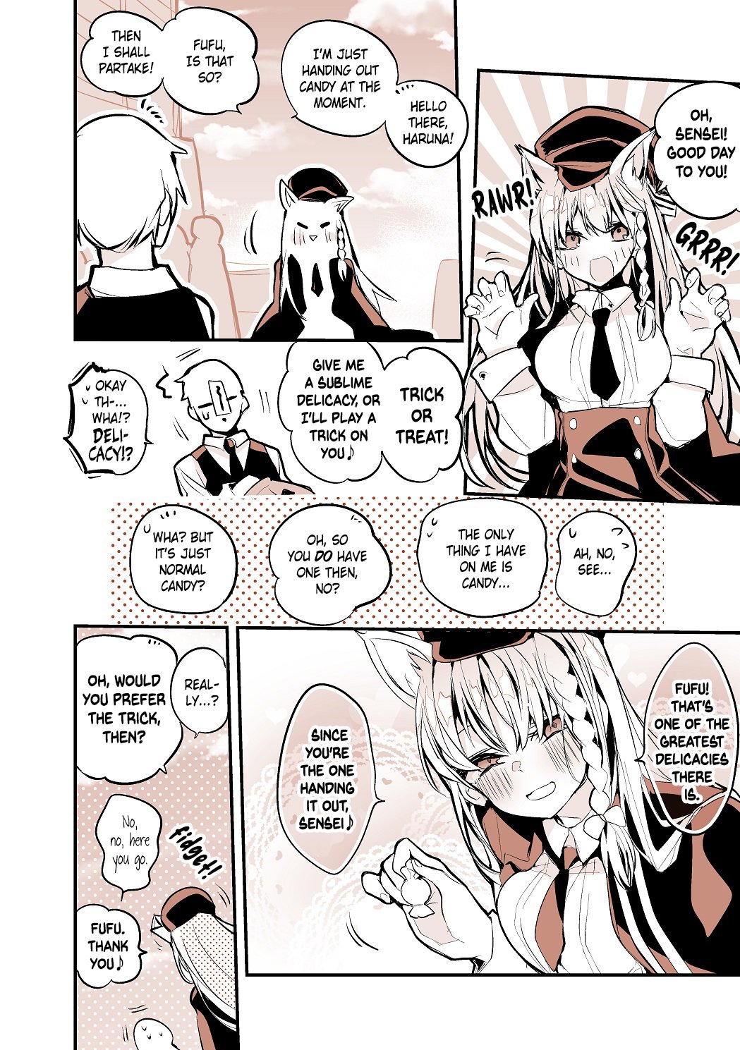 Paracite on Twitter: "@000apple [EN Version] Artist's Comment: Youth Manga Archive "Haruna and ...