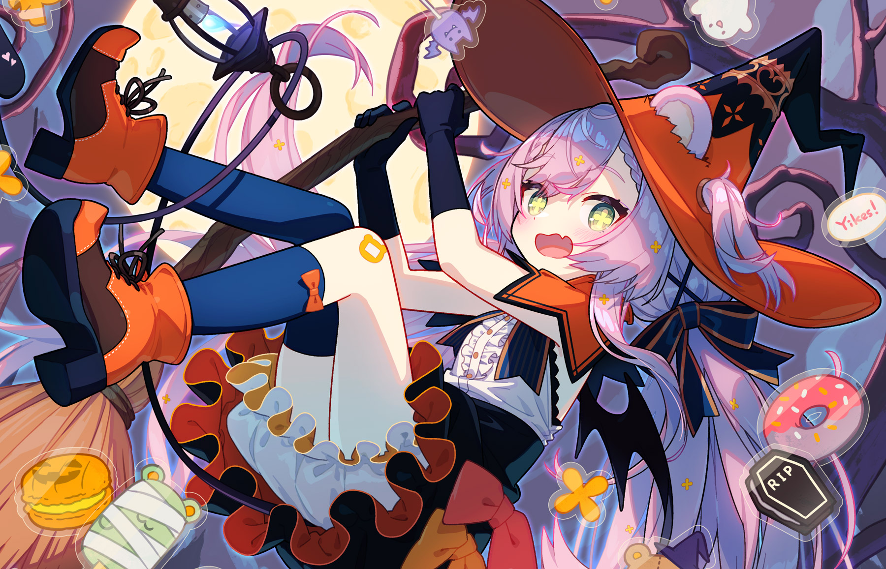 うちゃコ on Twitter: "Happy Halloween~!🎃🍬 #あくまでくまのえ #ハロウィン #illustration https://t.co/SJ5HHmLVQk ...