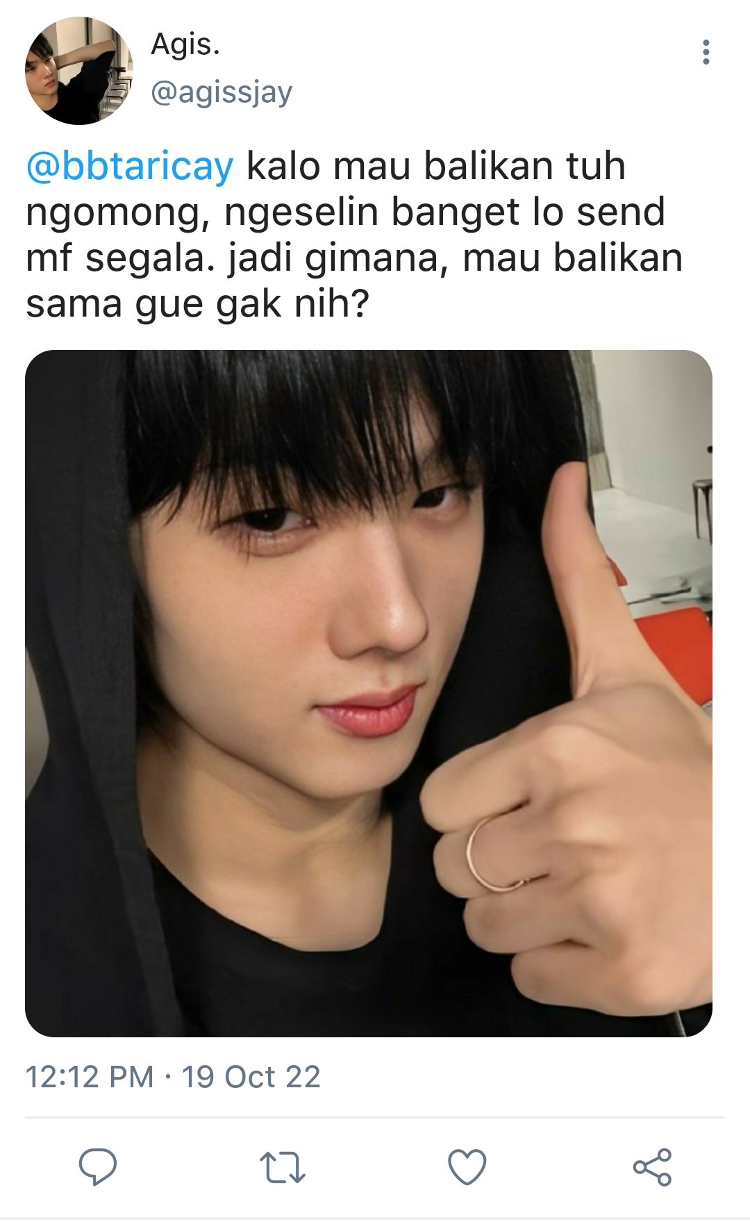 𝐀le: zcl few tweets pinned on Twitter: "Menfess, balikan? park jisung few tweets au by ...