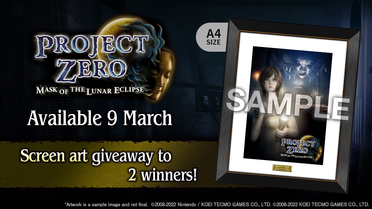 KOEI TECMO EUROPE on Twitter: "To celebrate the release date announcement of #PROJECTZERO: Mask ...