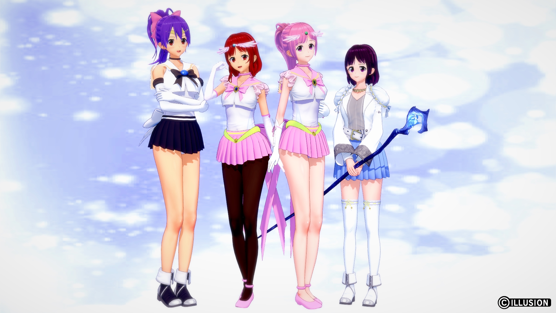 kimryona on Twitter: "そして最後、フォロワー様のヒロイン アルタイルに「hana87🔞（@hana87kktu）様」のセーラーリリウムちゃん デネブ、アンタレスに「吸引の ...