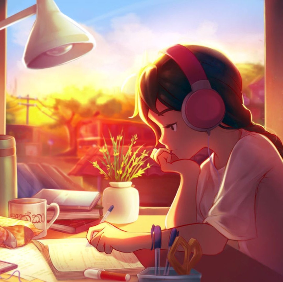 Anime Study For Exam